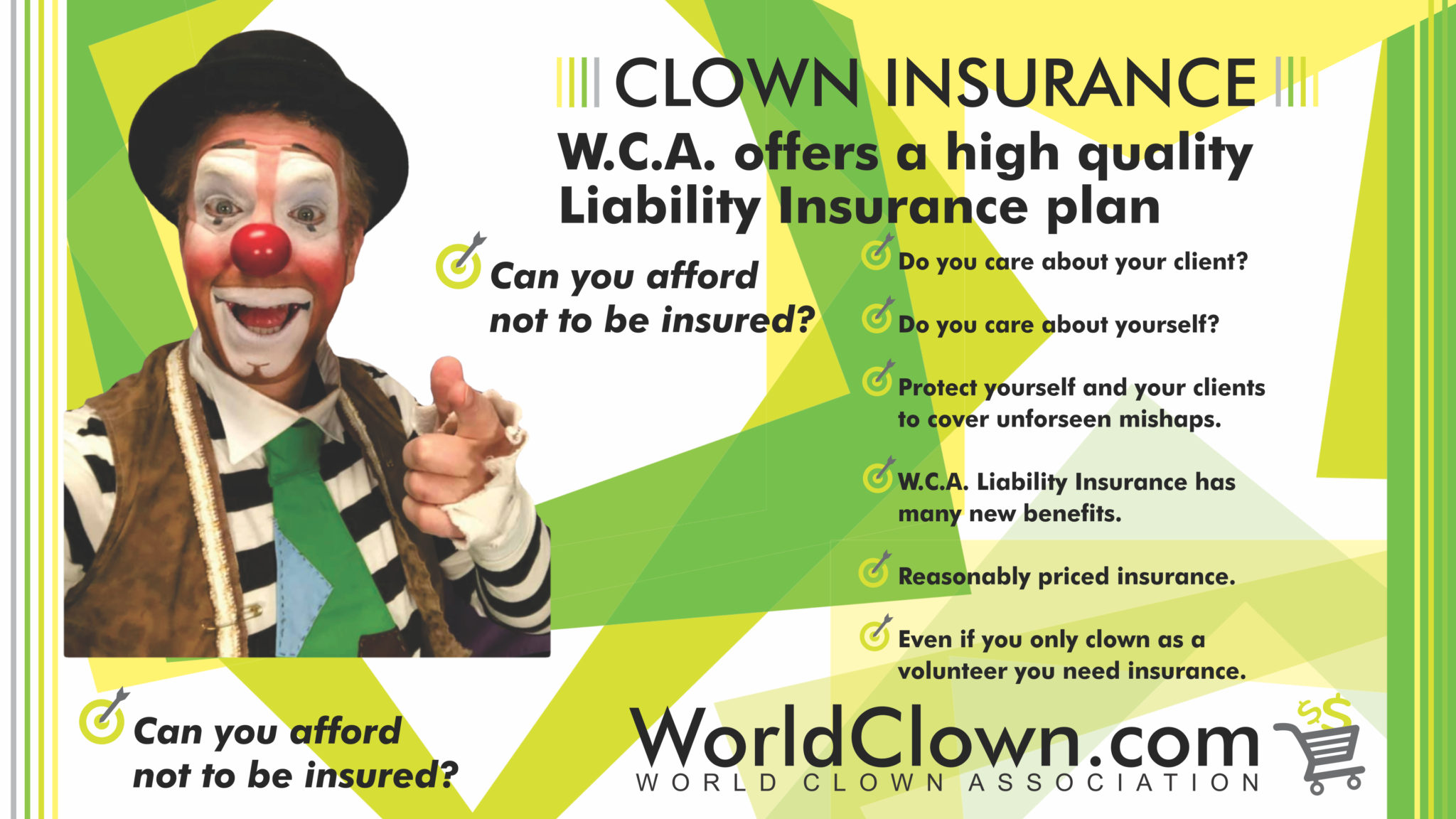 INSURANCE – World Clown Association